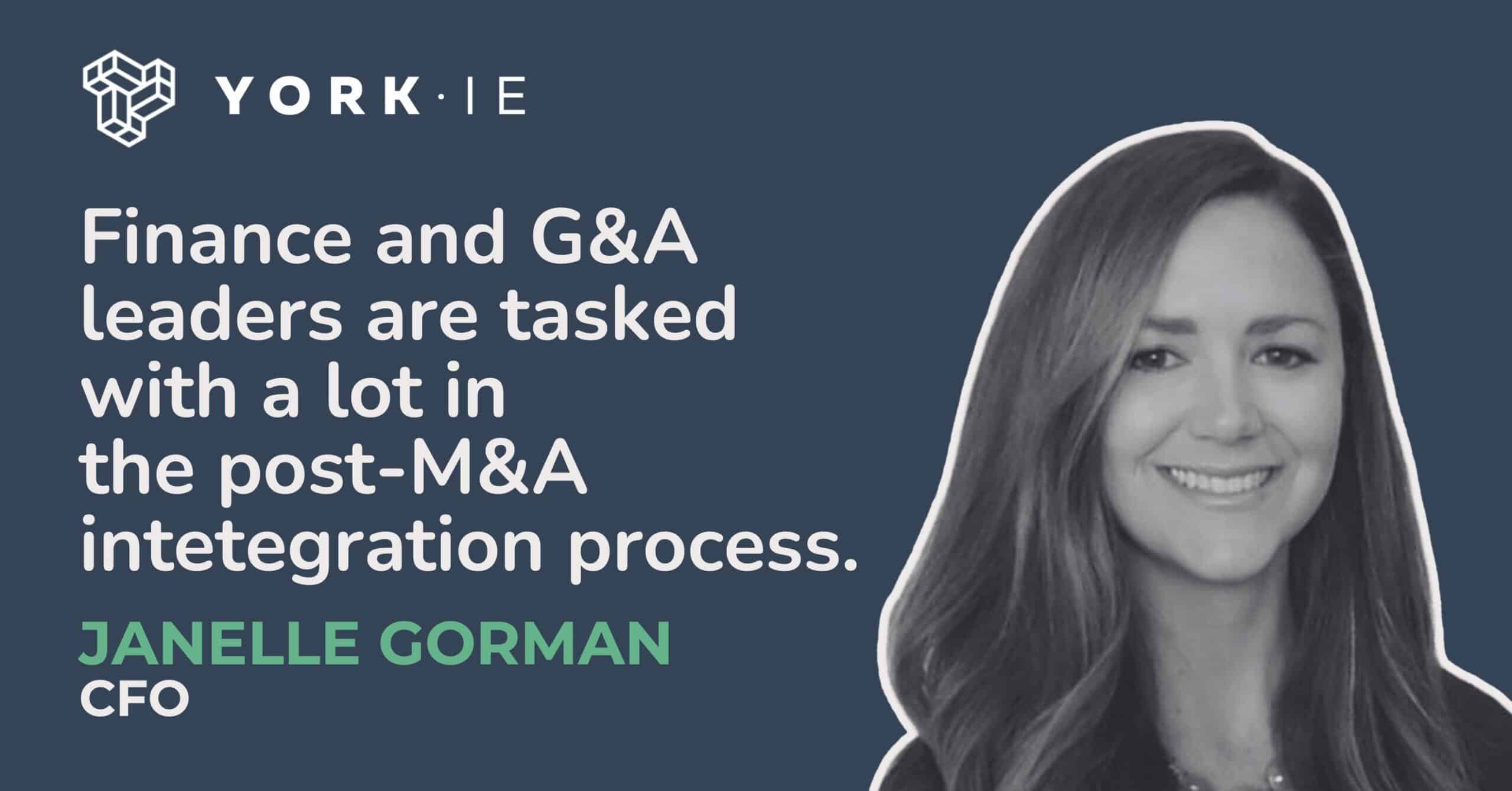 Finance Post-Merger Integration Checklist - York IE