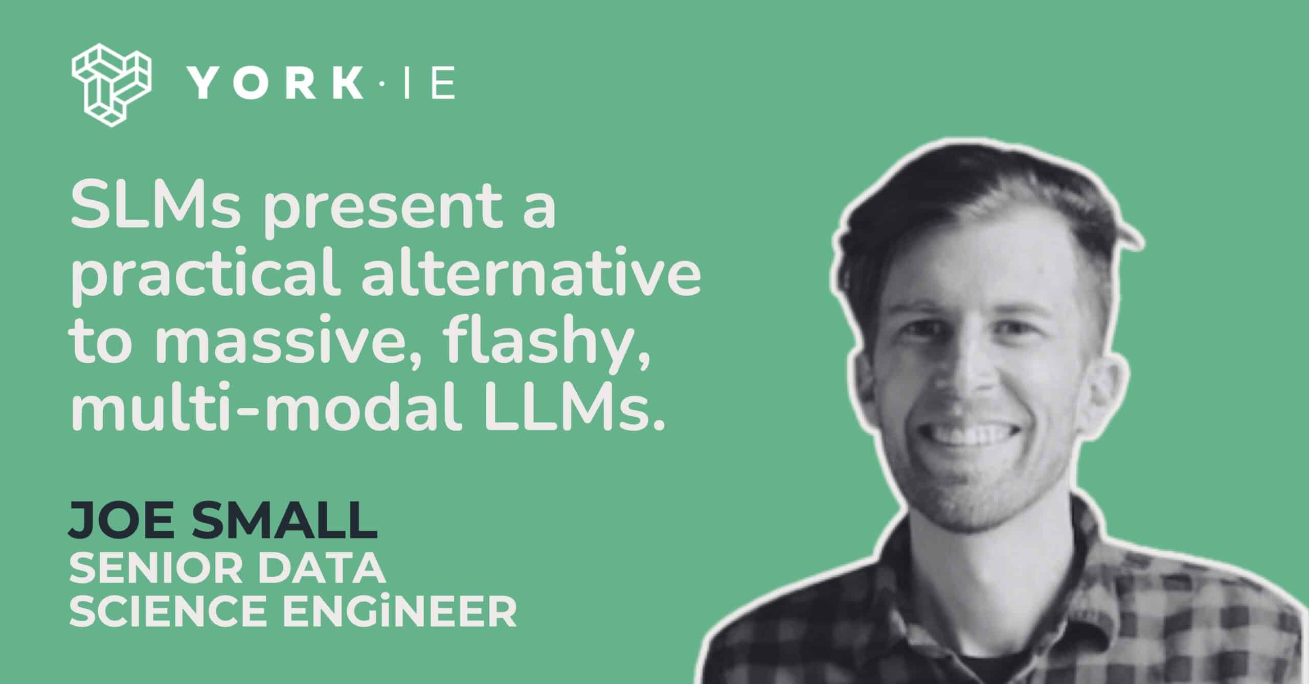 Small Language Models: A Tailored Approach to Generative AI - York IE